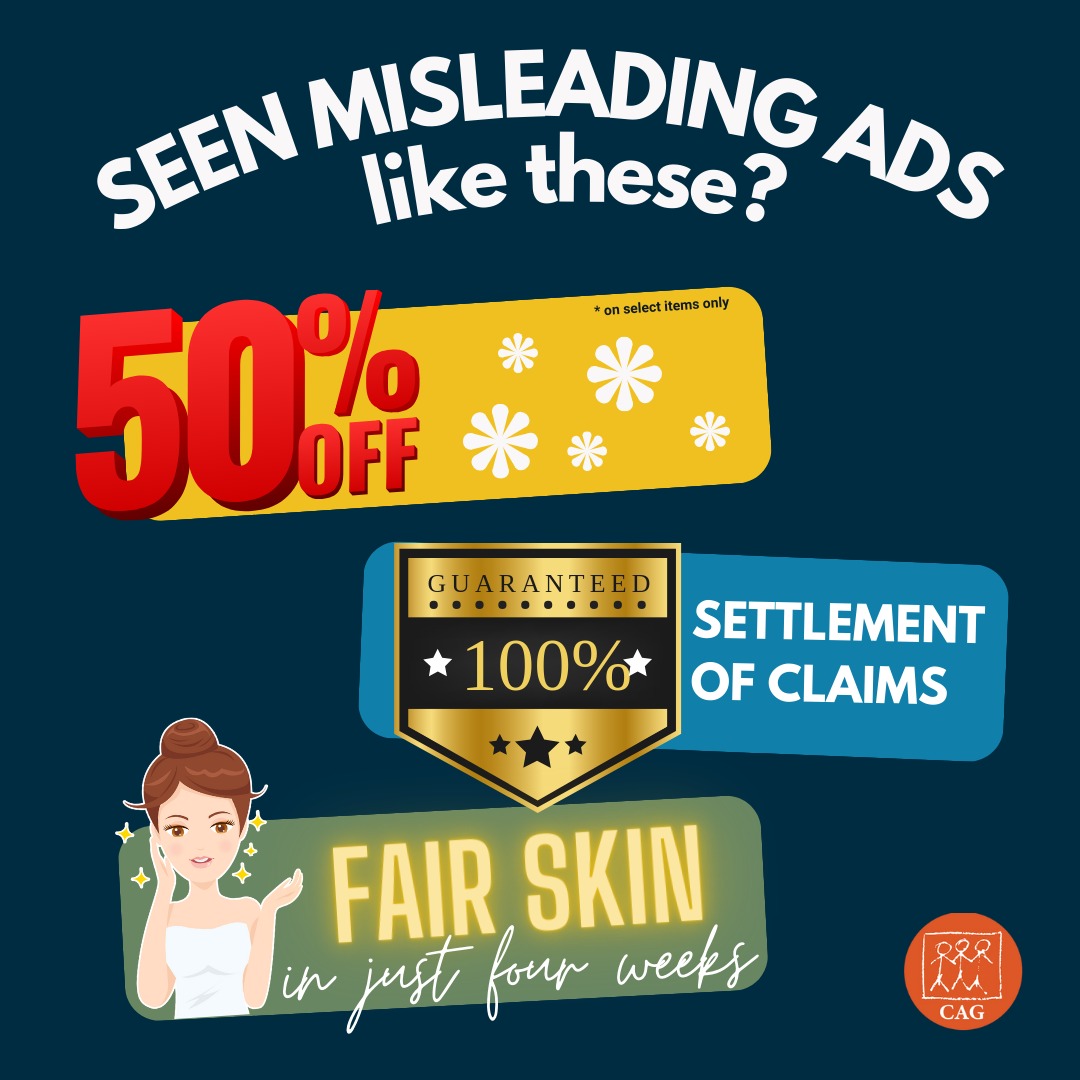 Consumer Awareness - Misleading advertisements | CAG Consumer Awareness - Misleading advertisements | CAG